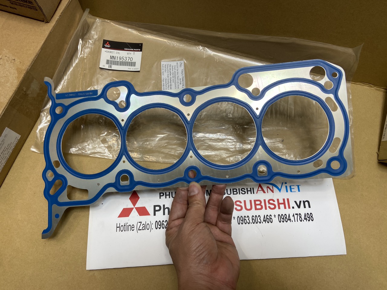 Gioăng quy lát, Gioăng mặt máy xe Mitsubishi Xpander, Xpander Cross và Xforce